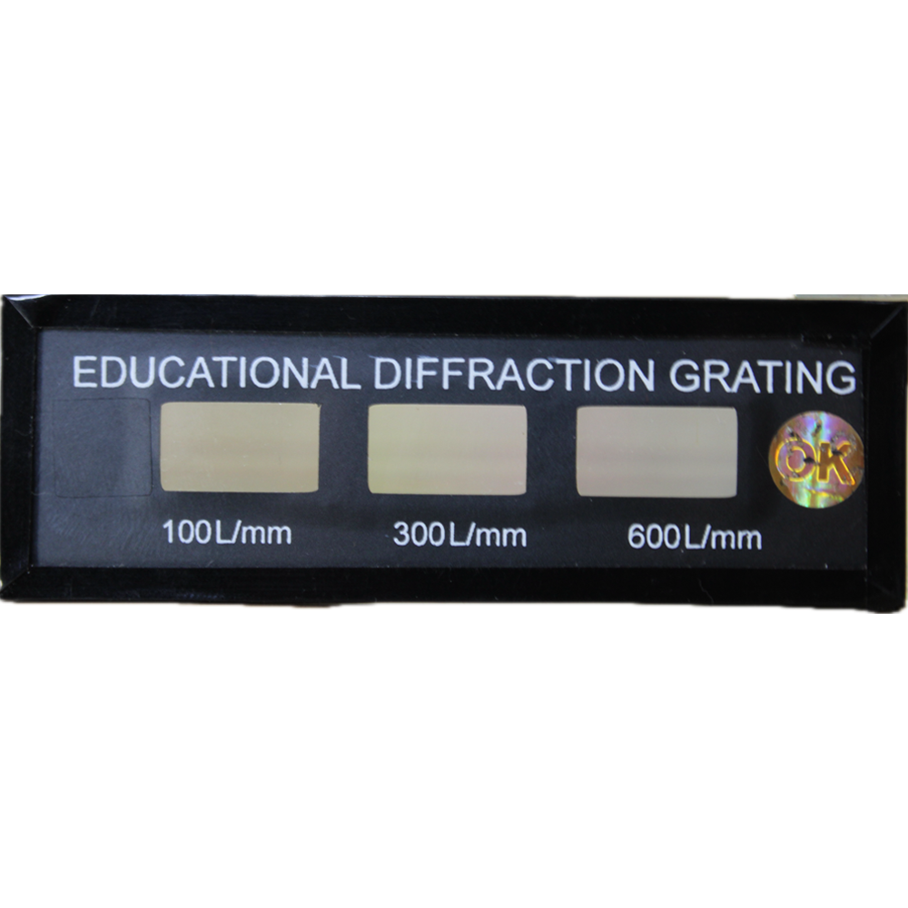 Educational Diffraction Grating 3-in-1
